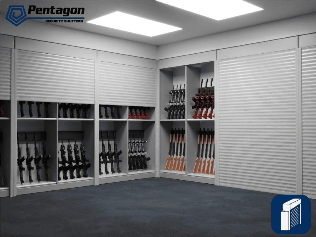 Pentagon Security Shutters & Screens | EGS